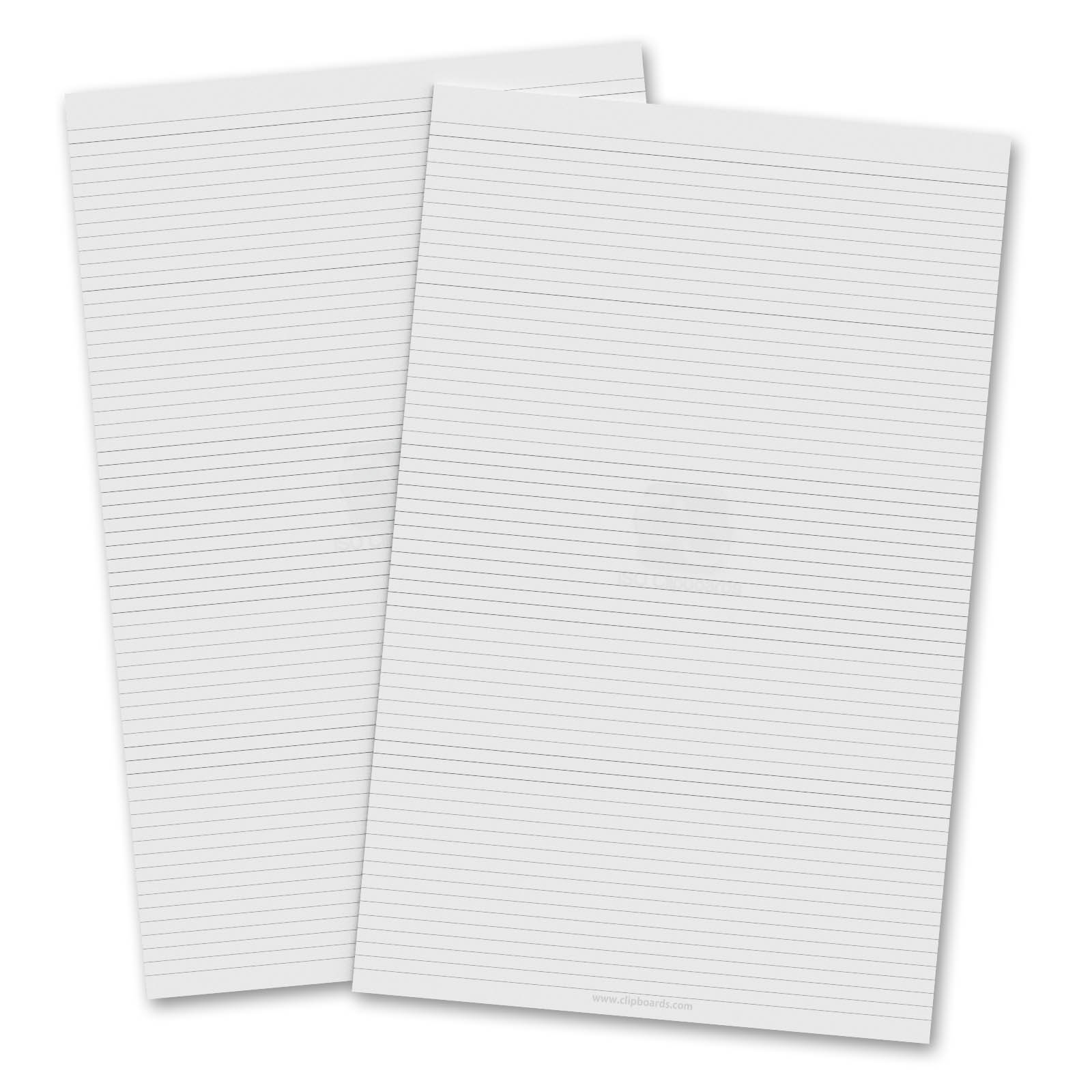 2 Pack - Vertical 11 x 17 MDF Clipboard Notepad
