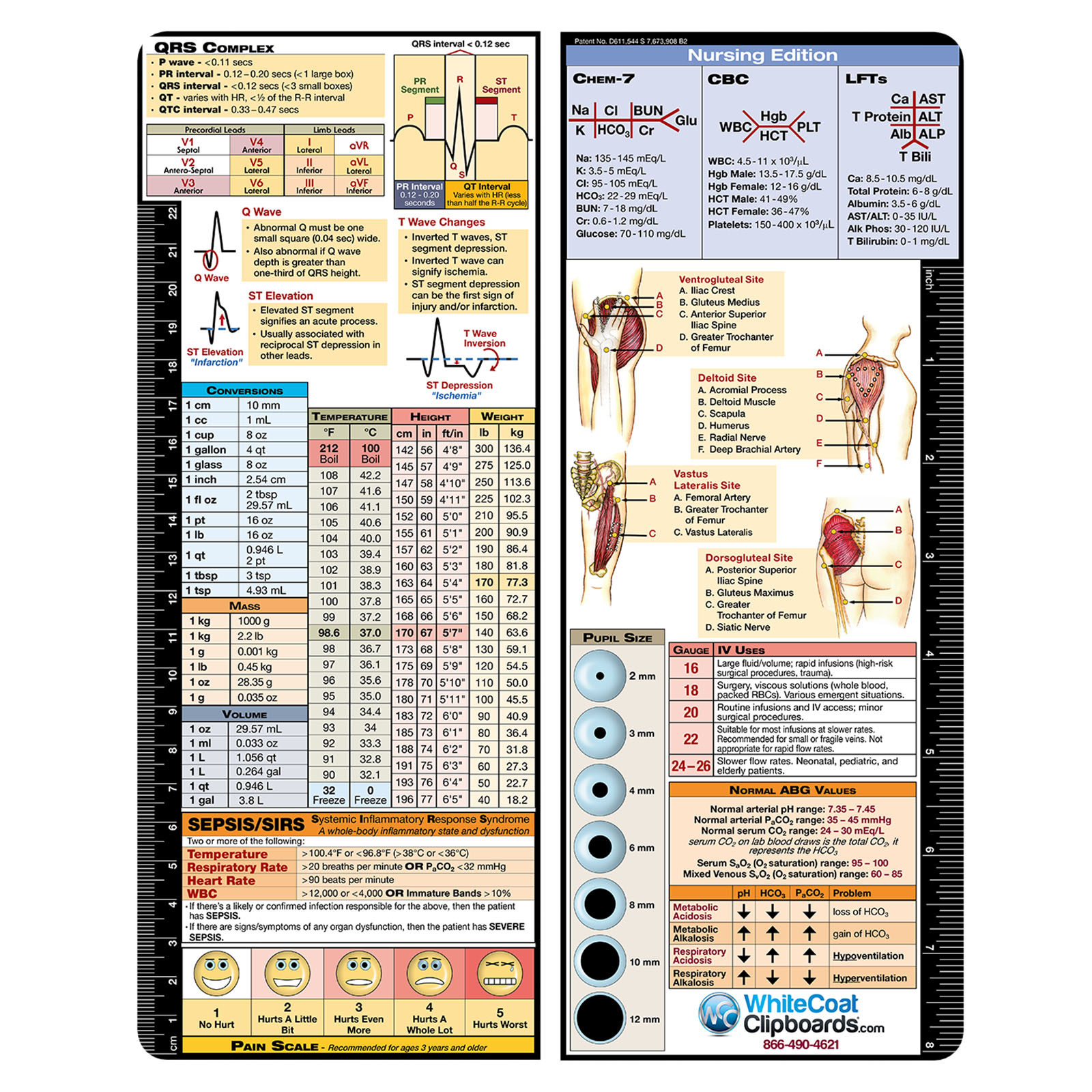 VERTICAL - Nursing Adhesive Reference Label VERTICAL - Nursing Adhesive Reference Label